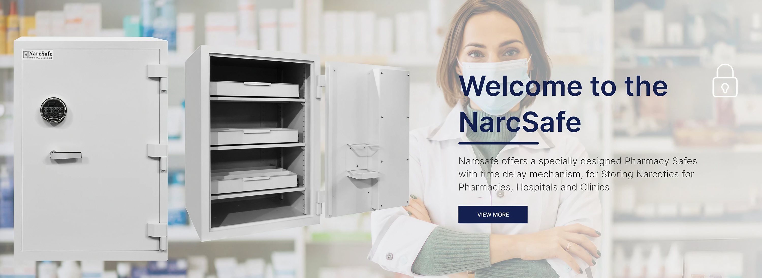Pharmacy Safe for Narcotics Storage – Narcsafe